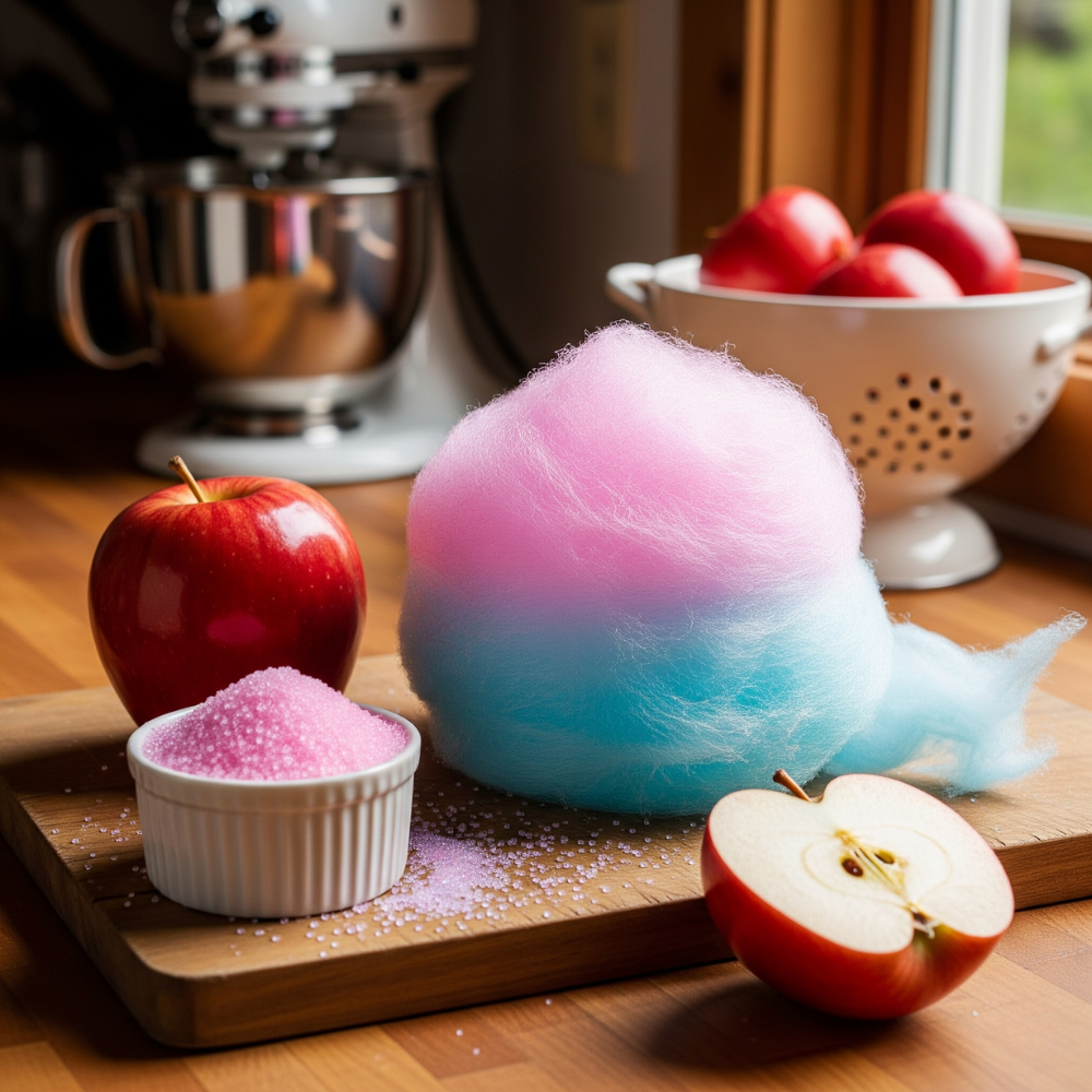Apple Cotton Candy Floss Sugar | Organic & Vegan Treat – Best Flavors