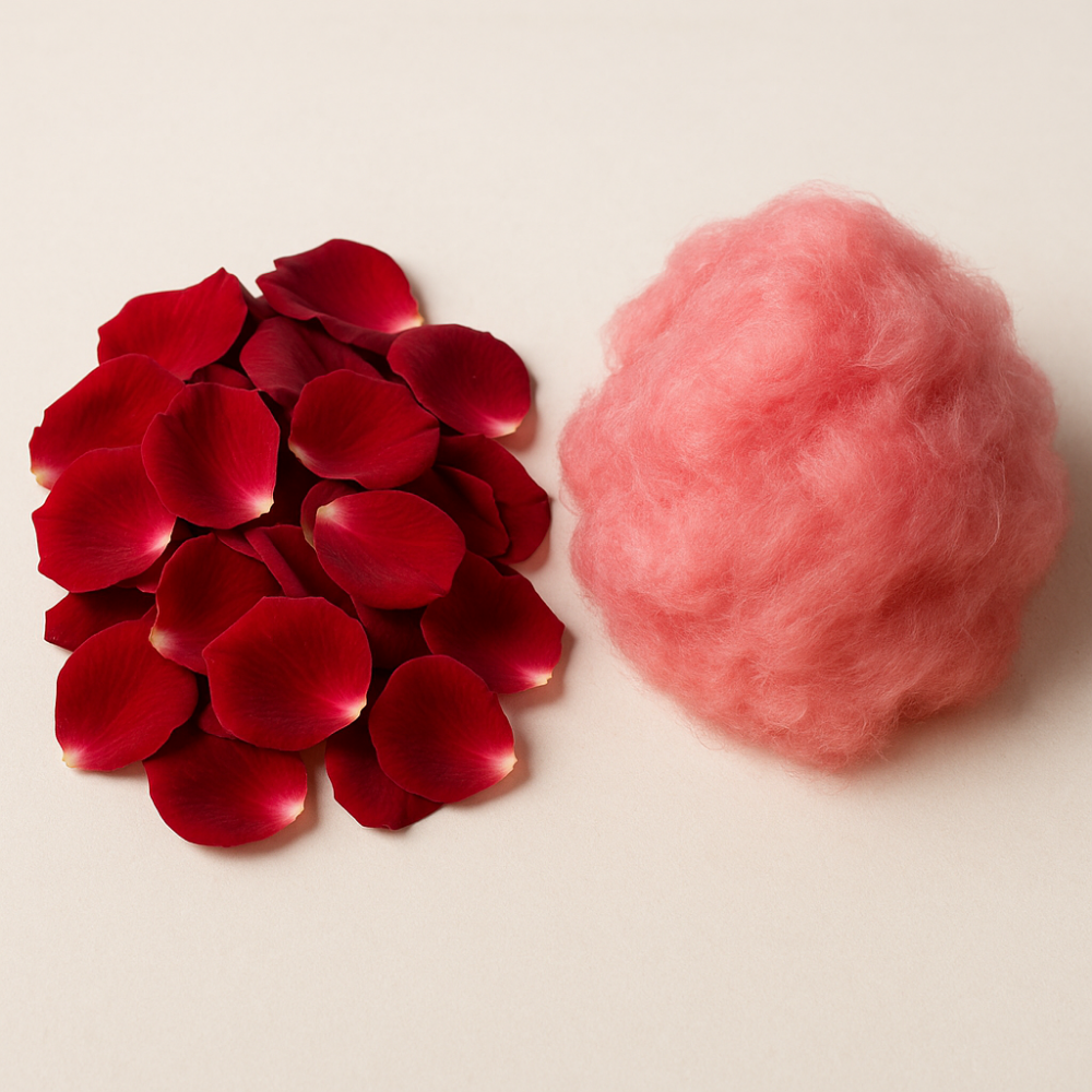Organic Rose Cotton Candy Floss Sugar | Vegan & Gluten-Free – Best Flavors
